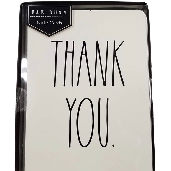 Rae Dunn | Office | New Rae Dunn Thank You Note Cards 2pk | Poshmark